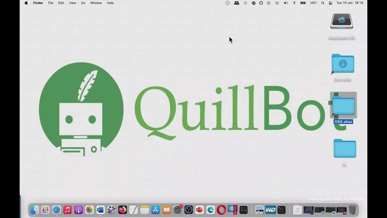 QuillBot MAC OS add-in/add-on/plugin WORD - YouTube