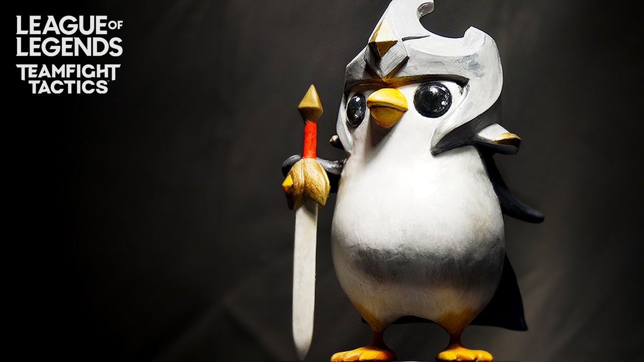 펭구 만들기 / Making Pengu Statue - LOL TFT - YouTube