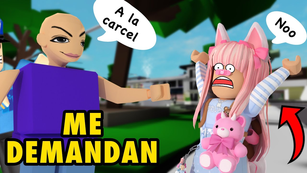 🥸Me adoptan y me demanda en Brookhaven😨/Roblox - YouTube