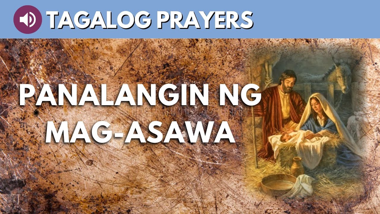 PANALANGIN NG MAG-ASAWA (tagalog prayer) - YouTube