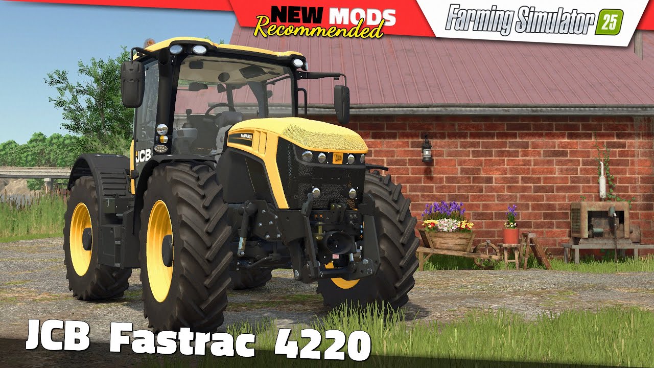 FS25 | JCB Fastrac 4220 - Farming Simulator 25 Mods Review 2K60 - YouTube