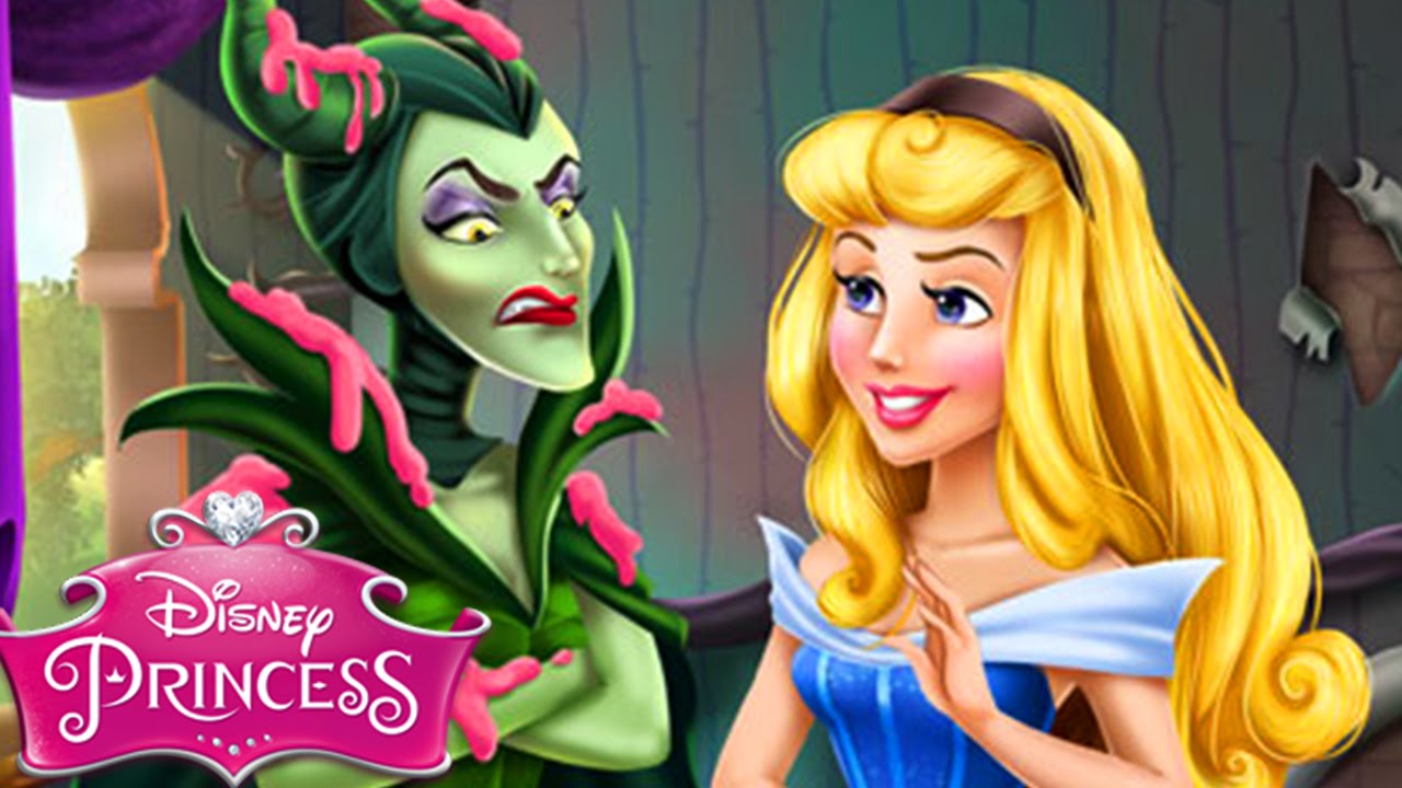 Disney Princess Aurora vs Maleficent Spell Rivals Sleeping Beauty Game ...