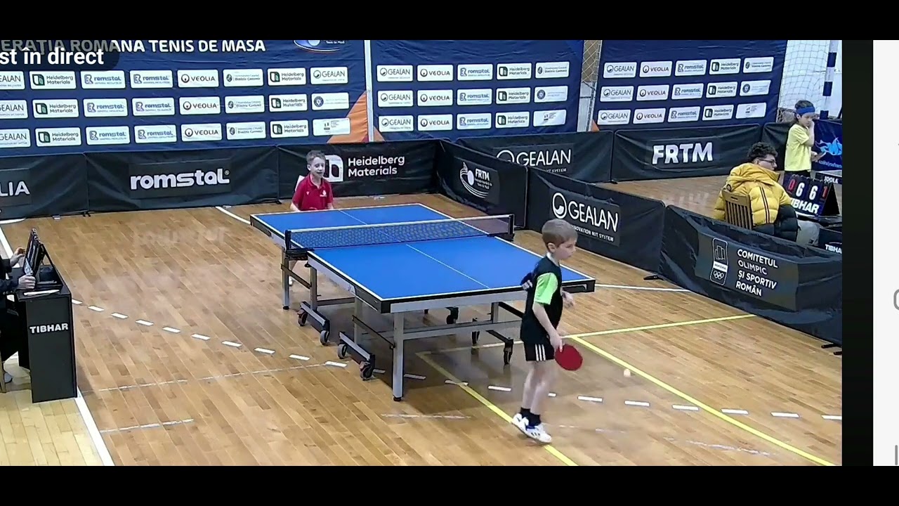 Cupa României U11 2024, R32 - Șerban Rădulescu vs Thomas Knobel - YouTube