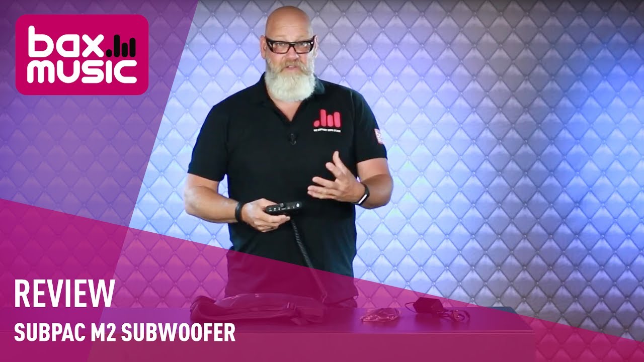 Subpac M2 Subwoofer Review | Bax Music - YouTube