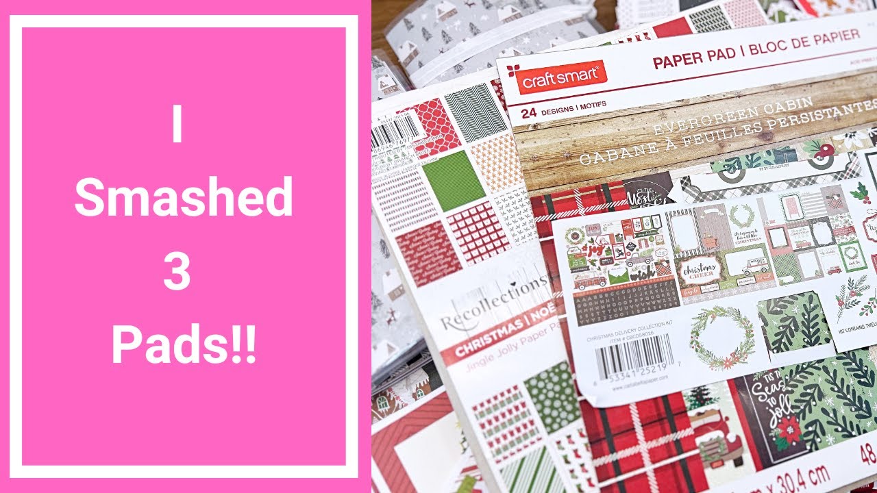 Smashing Partial Pads Project Share - How I Finished off 3 Pads - Cards ...