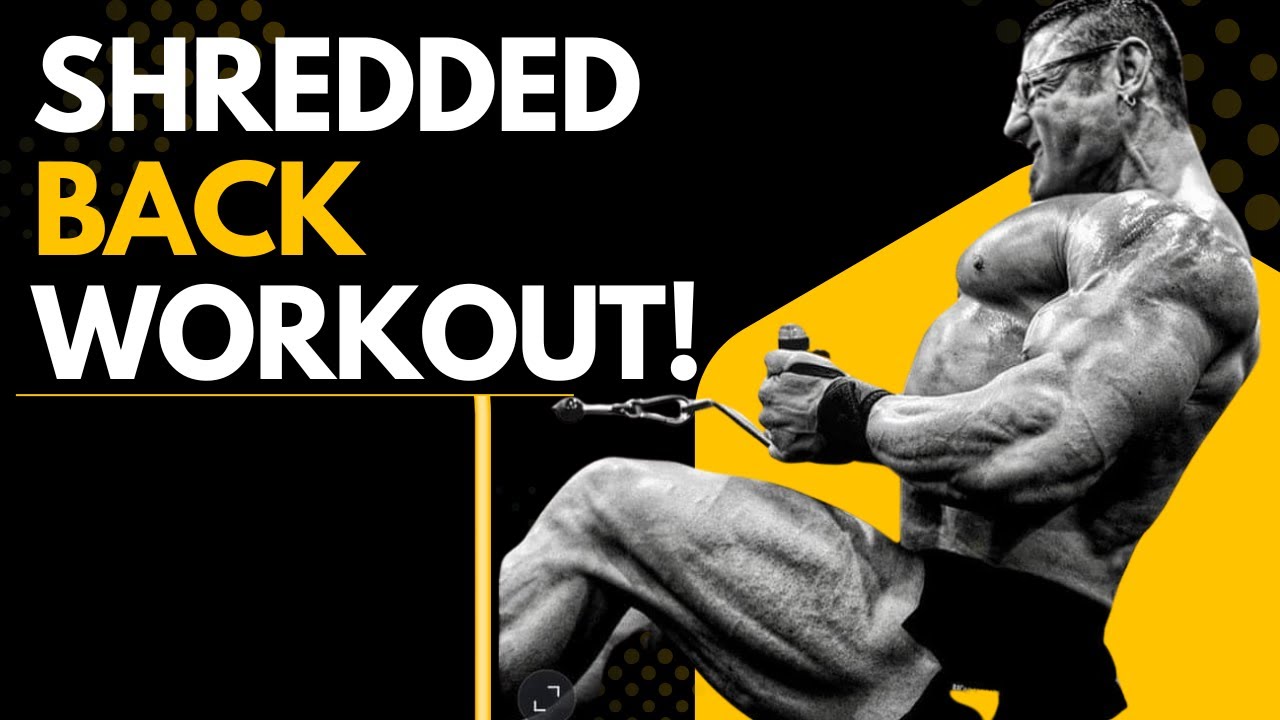 SHREDDED Back Workout! - YouTube