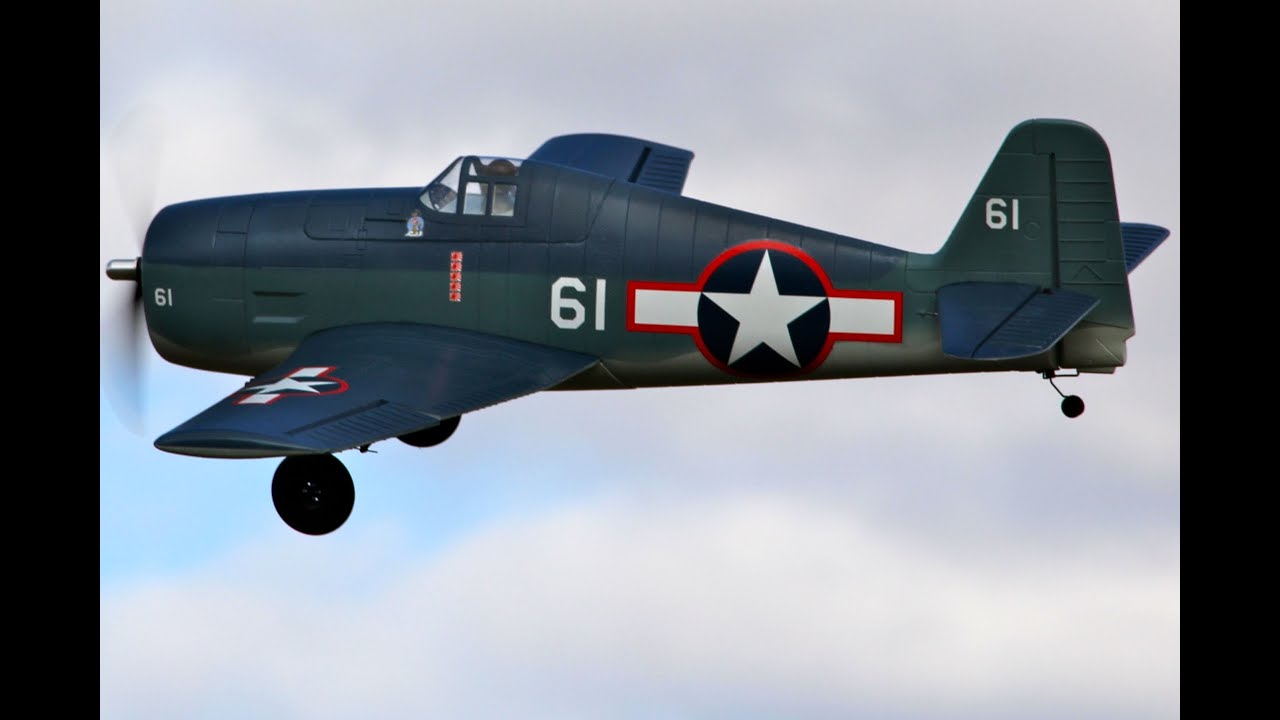 Tower Hobbies Hellcat Flight Review - YouTube