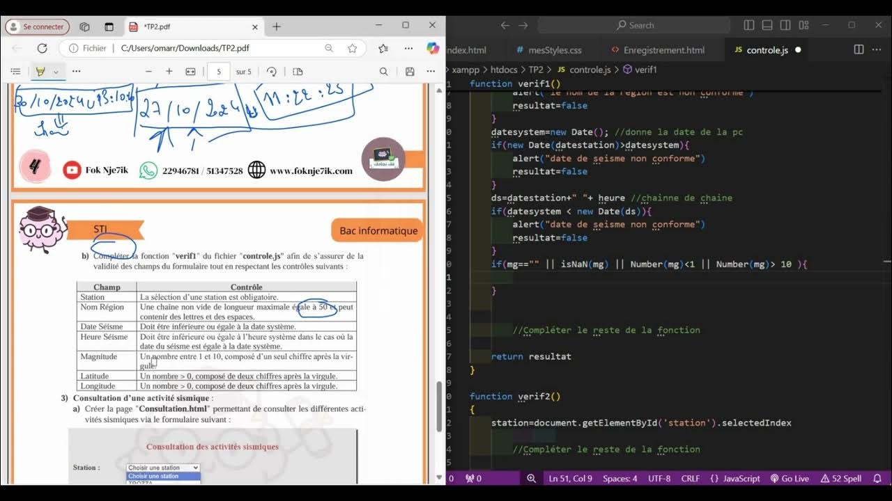Tester une seule chiffres aprés le virgule en JS - YouTube