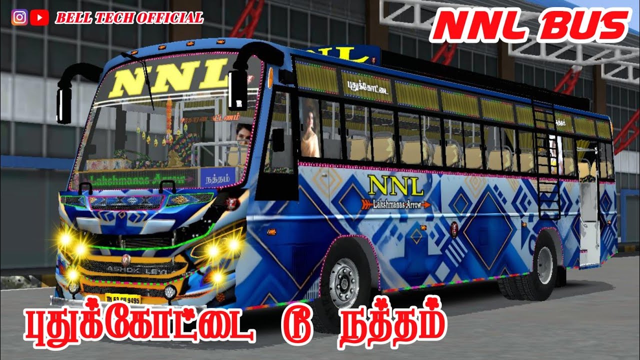 🎀💥NNL Bus Livery Release Bus Simulator Indonesia Tamil 💥🎀 - YouTube