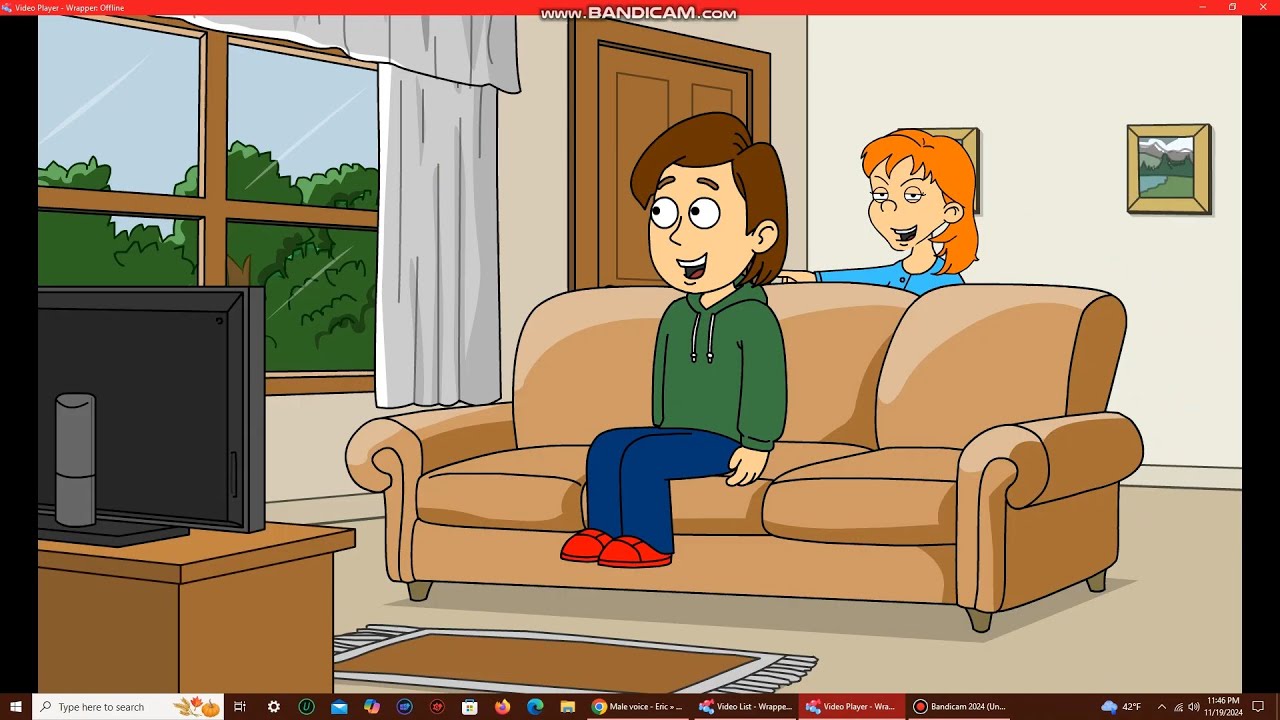 GoAnimate + Rosie Dyes Boris's Hair Green + Grounded #goanimate # ...