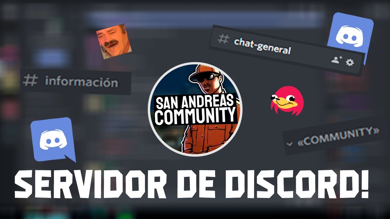 SA:COMMUNITY | ¡Servidor de Discord! - YouTube