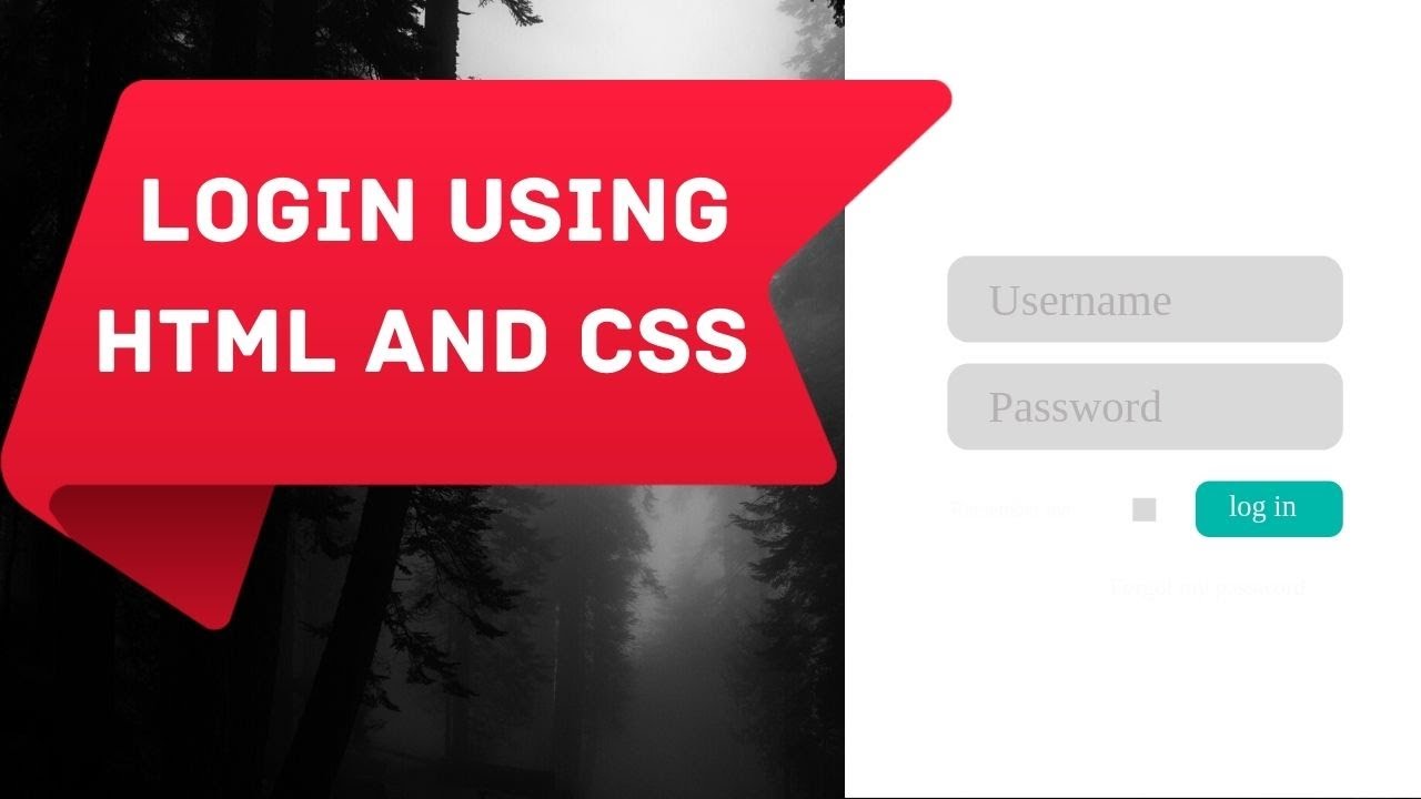 Amazing Login page using HTML and CSS. Watch Now #html #css - YouTube