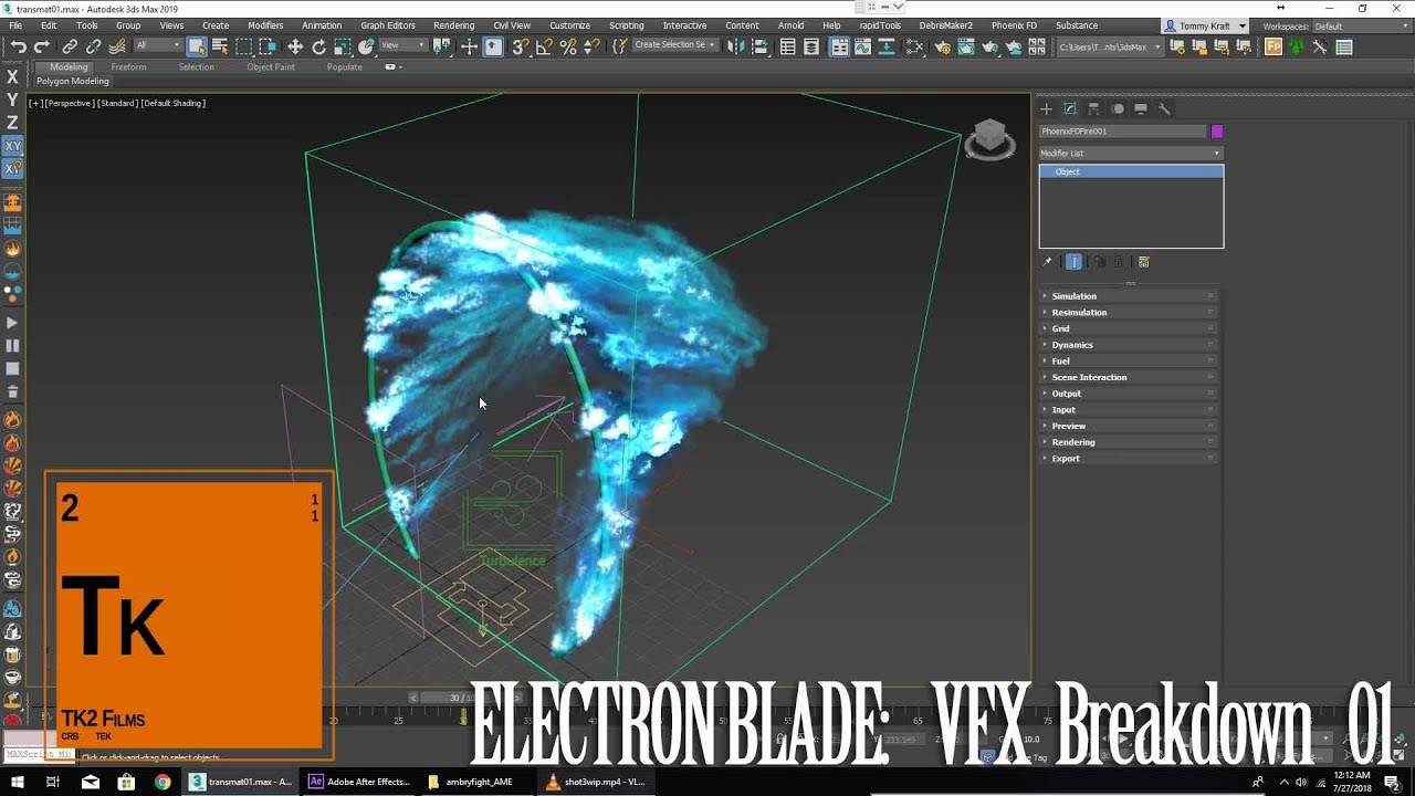 Visual Effects Breakdown 01: Virtual sets and Fluid Simulations - YouTube
