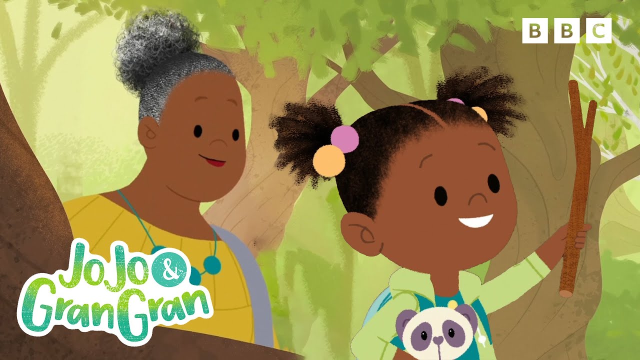 Journey with JoJo | It's Time to Make a Journey Stick | JoJo and Gran ...