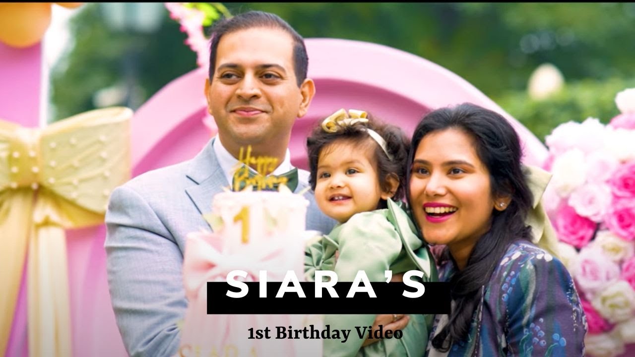 First Birthday Cinematic Highlight Video | Siara - YouTube