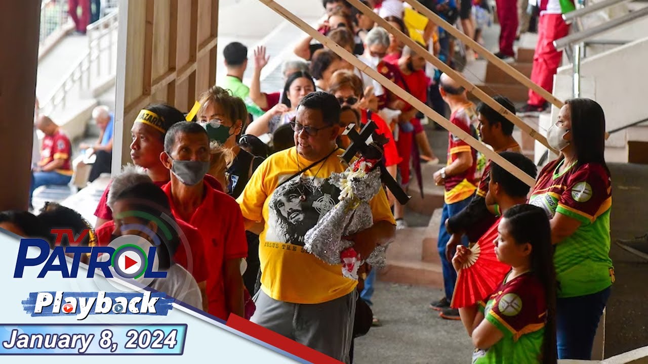 TV Patrol Playback | January 8, 2024 - YouTube