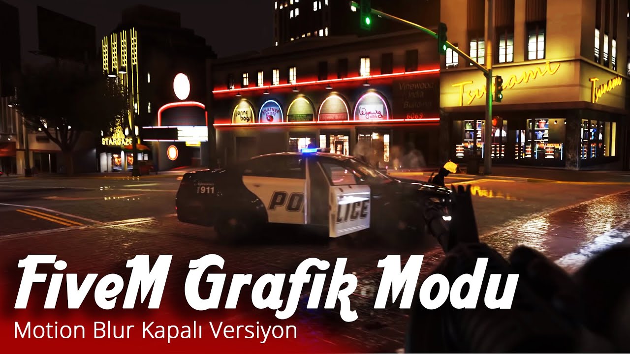 FiveM Grafik Modu - Motion Blur olmayan Hali ! - YouTube
