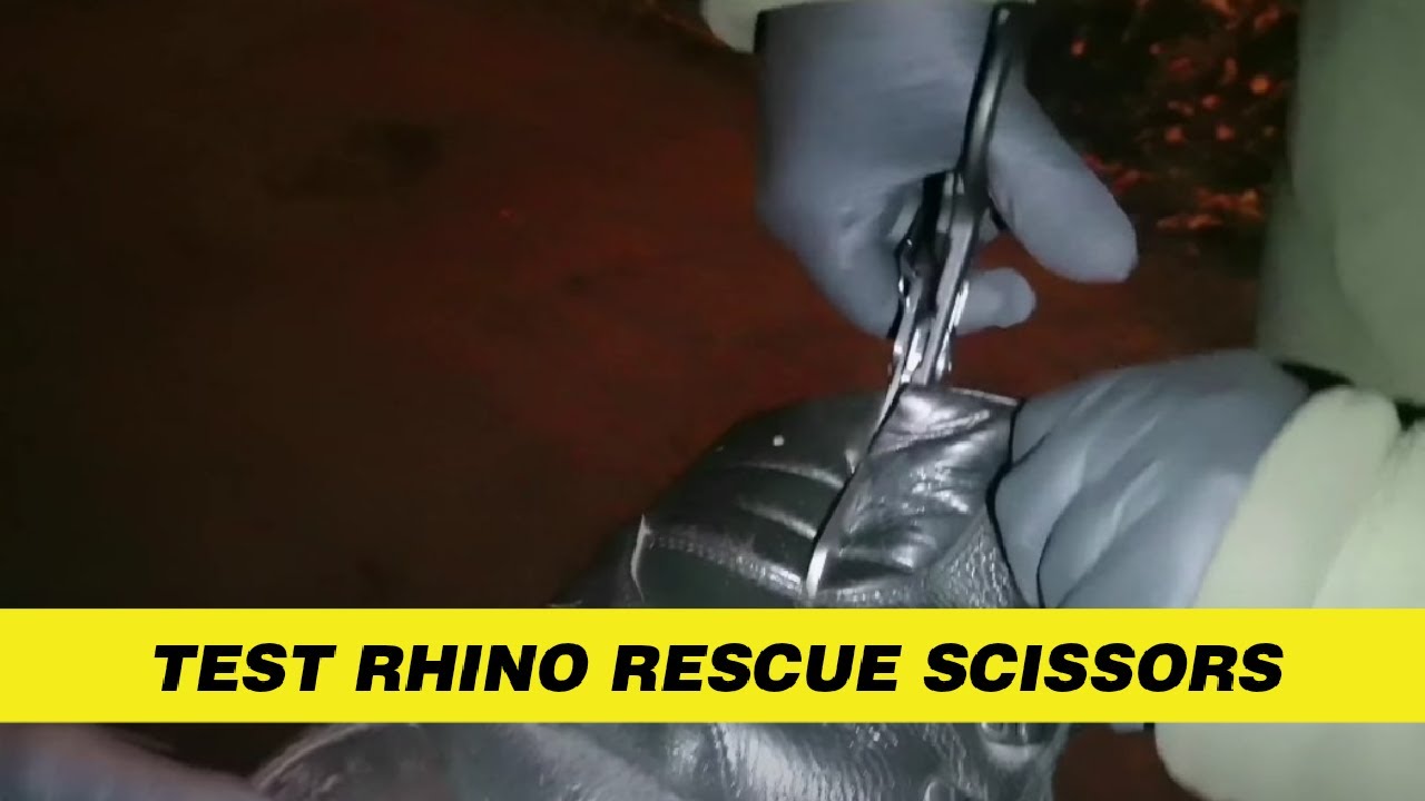 RHINO RESCUE NEW SCISSORS - YouTube