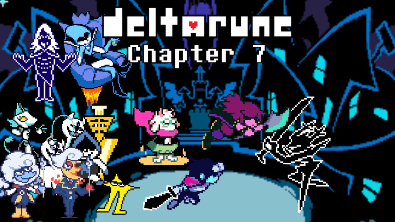 Deltarune Chapter 7 Roaring Knight Rematch + Vs Susie Megalovania Fight ...