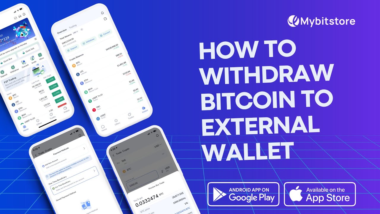 How to Withdraw Bitcoin/ USDT From Mybitstore Wallet to an External ...