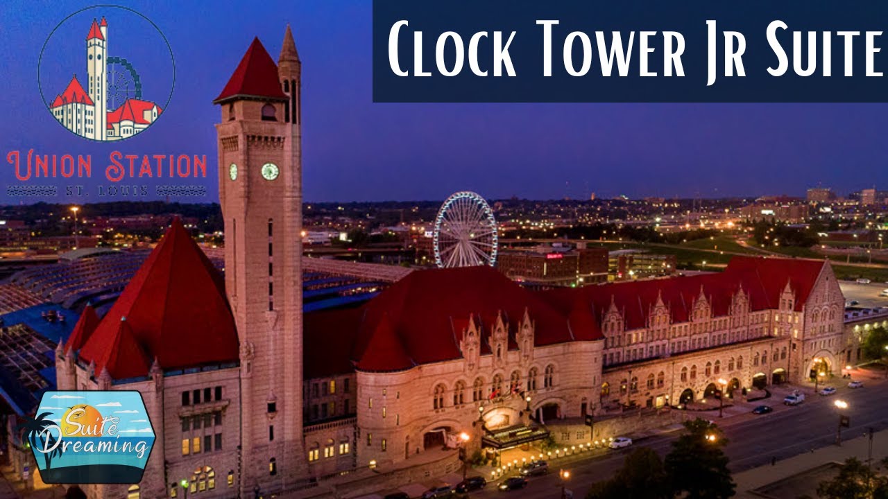 Clock Tower King Jr Suite at the Famous St Louis Union Station Hotel ...