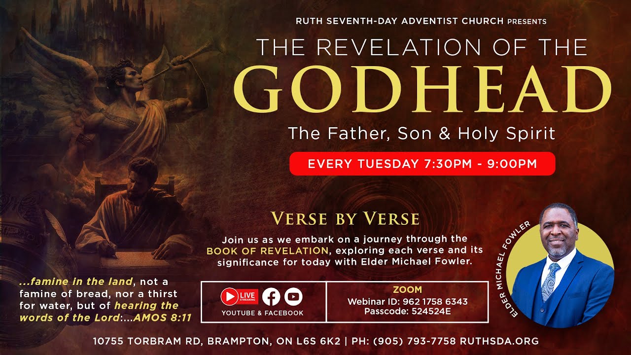 The Revelation of the Godhead | Revelation 3:3-5 | Elder Michael Fowler ...