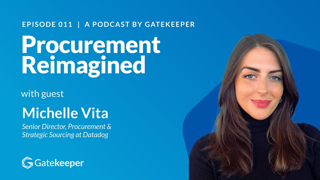The Rise of Agile Procurement with Michelle Vita - YouTube