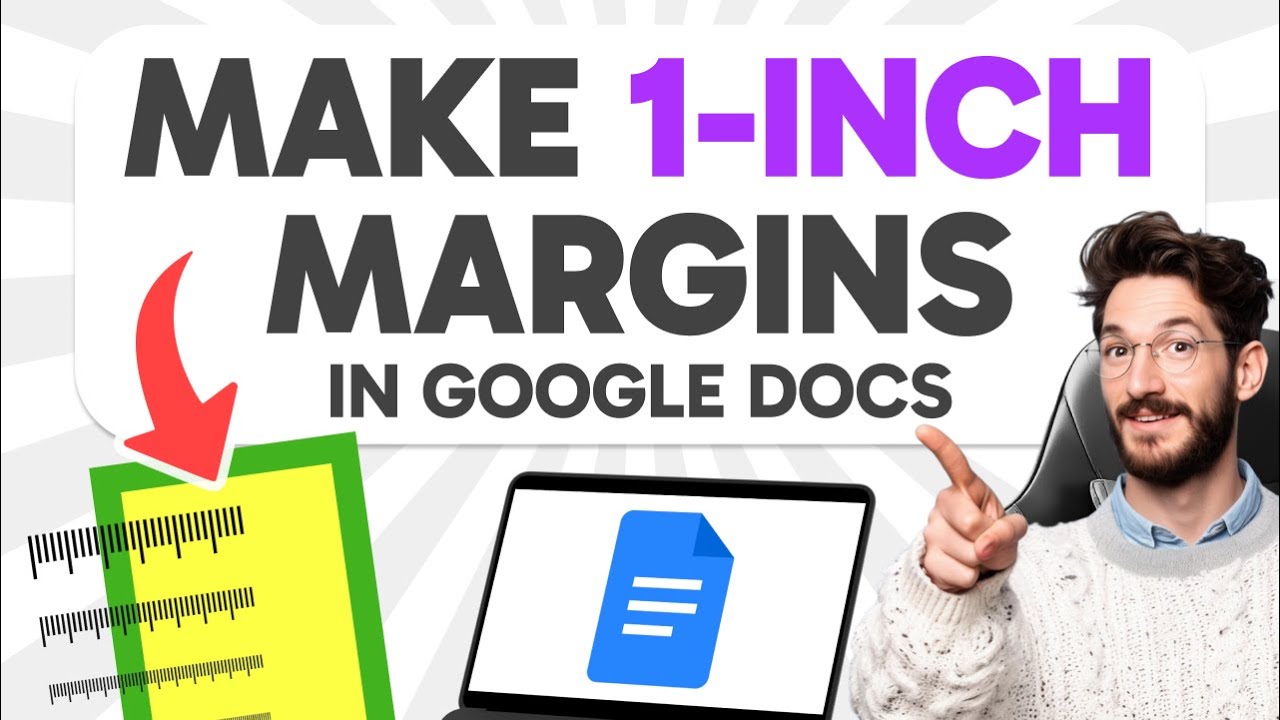 How to SET One Inch Margins in Google Docs (Step by Step) 2025 - YouTube