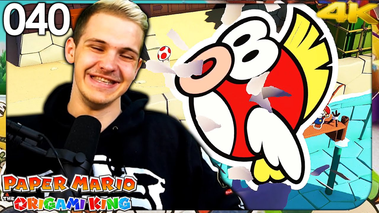 Paper Mario: The Origami King #40 👑 Der König der Cheep Cheeps! - YouTube