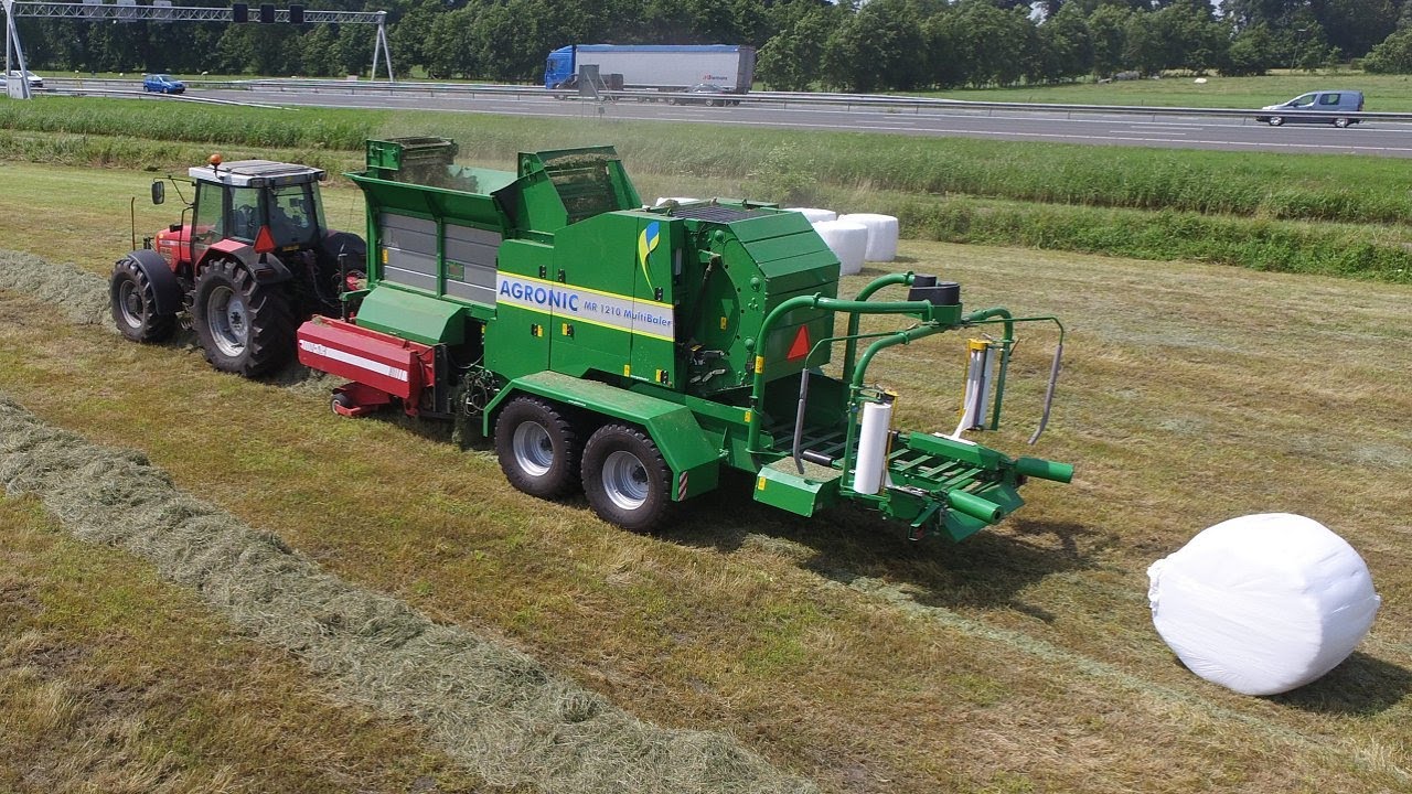 Nieuw concept, AGRONIC MultiBaler ALL-IN-ONE! Trekkerweb - YouTube