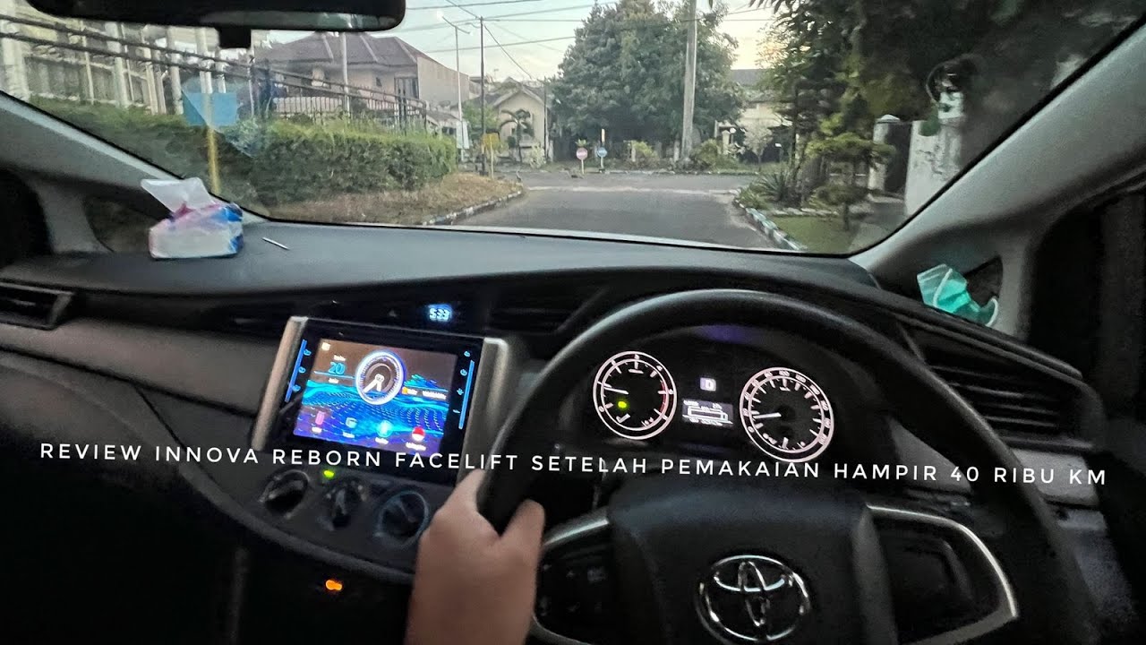 REVIEW INNOVA REBORN DIESEL FACELIFT 2021 SETELAH HAMPIR 40 RIBU KM ...