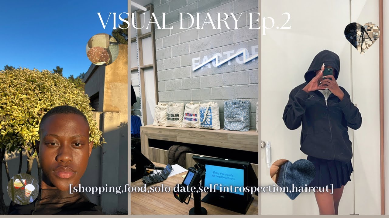 VLOG :visual diary Ep.2[shopping,solo date,hair,self-introspection ...