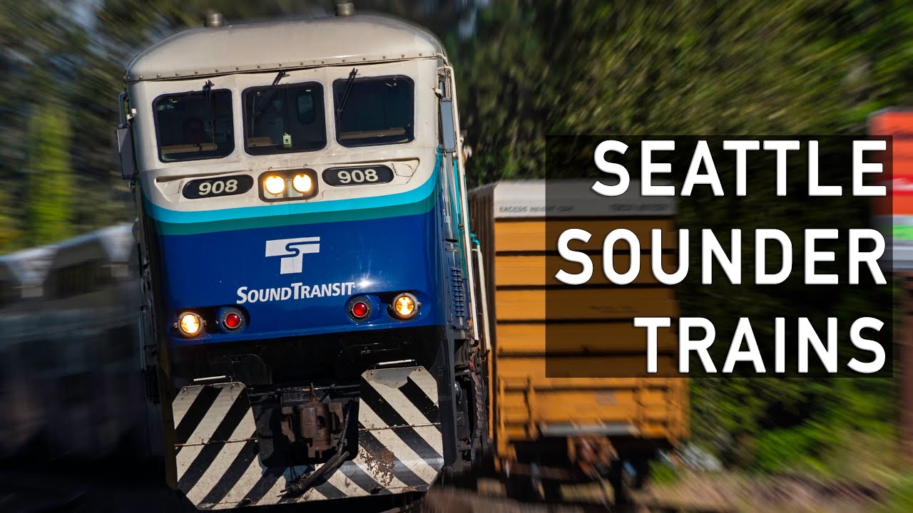 Seattle Sounder Trains - Summer 2023 - YouTube