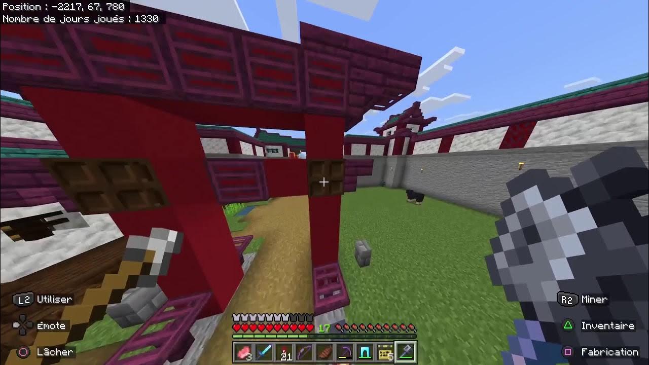 mincraft temple d'épreuve - YouTube