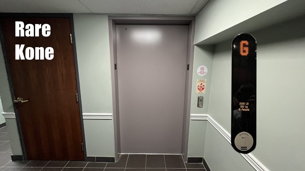 Rare Kone Hydraulic Elevator in Kirkwood, MO - YouTube