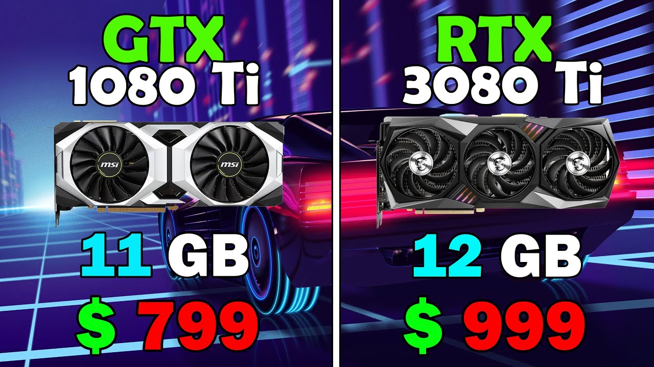 GTX 1080 Ti Vs RTX 3080 Ti || 12 Game benchmark in 4K - YouTube