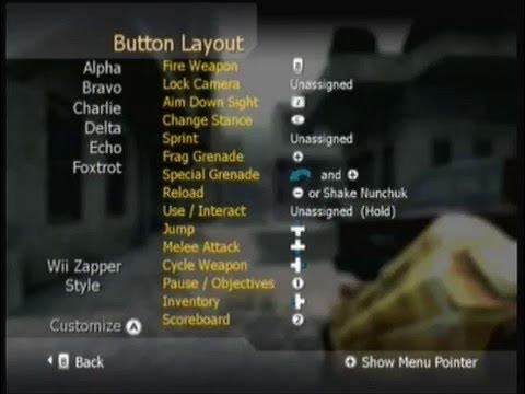 COD4 Wii Command Codes - YouTube