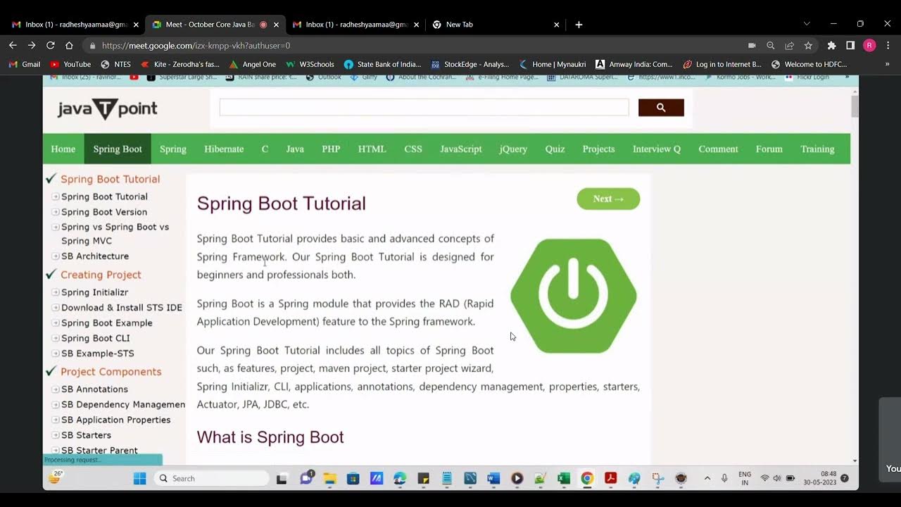 Spring Boot 01 - Crud App Demo - 2023 05 30 converted - YouTube