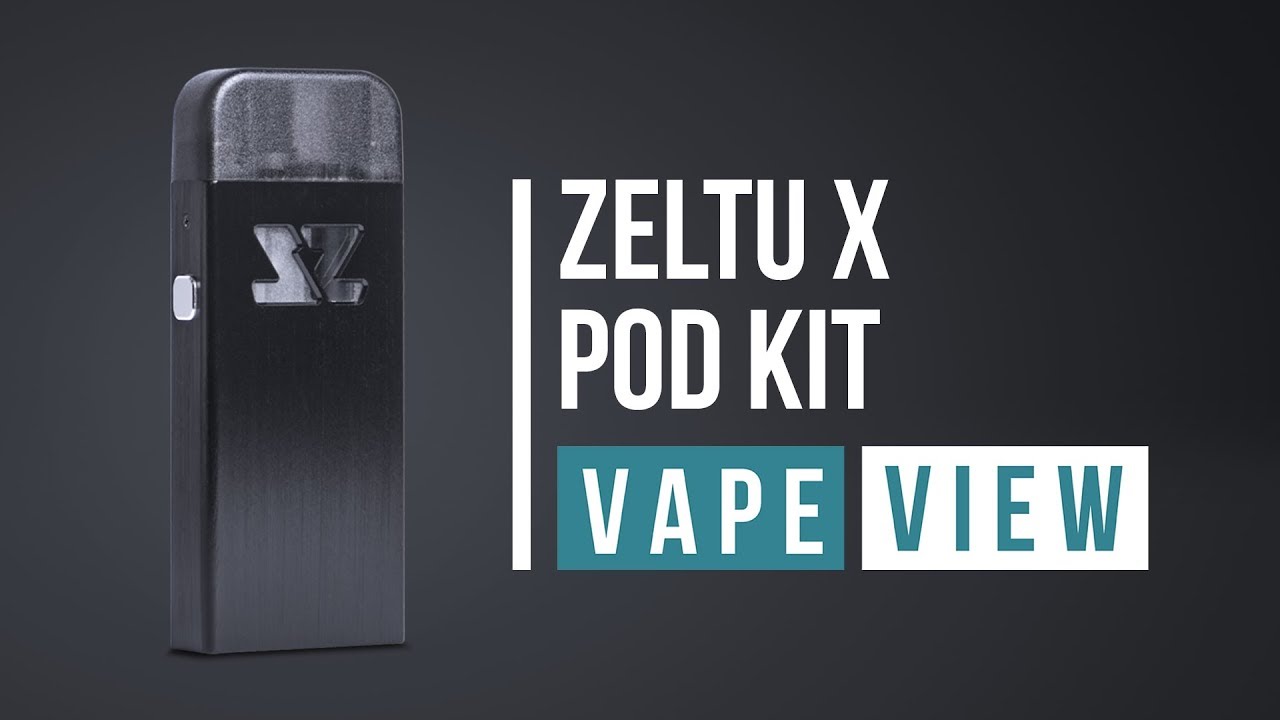 Zeltu X Pod Kit Unboxing Vape View | Vape Superstore - YouTube