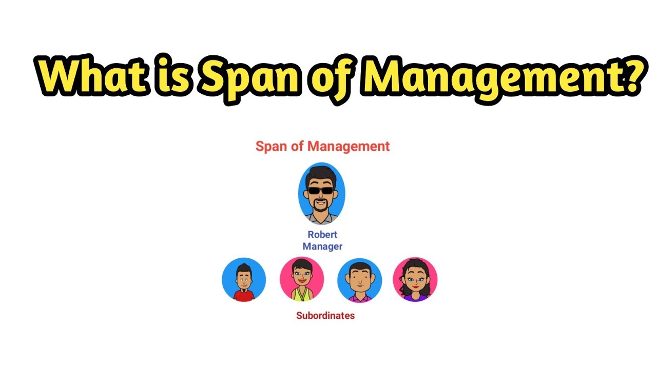 Span of management | Span of Control | - YouTube