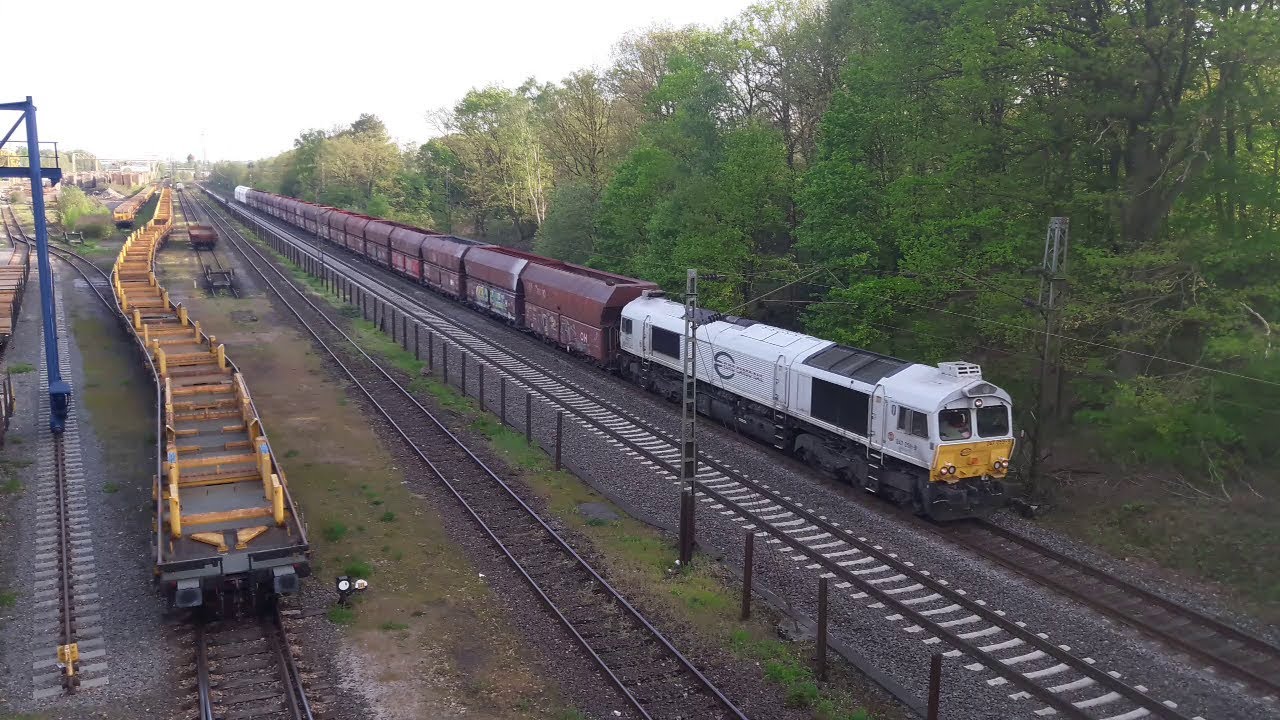 CLASS 77 247 059-9 EURO CARGO RAIL Güterzug / freight train - YouTube