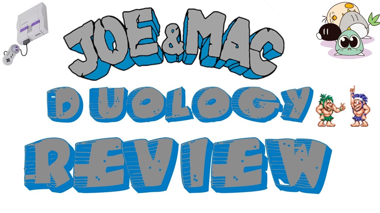 (SNES) Joe & Mac Duology - Araknie's Review - YouTube