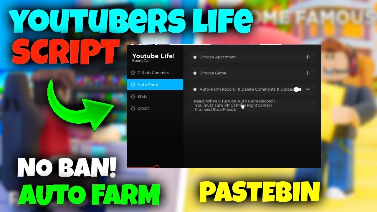 [ROBLOX] YOUTUBE LIFE HACK FARM AND MORE!/ FREE SCRIPT - YouTube