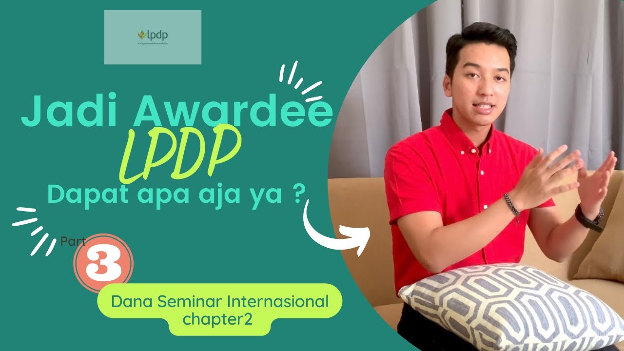 Dana seminar internasional beasiswa LPDP #lpdp2022 #beasiswalpdp #lpdp ...