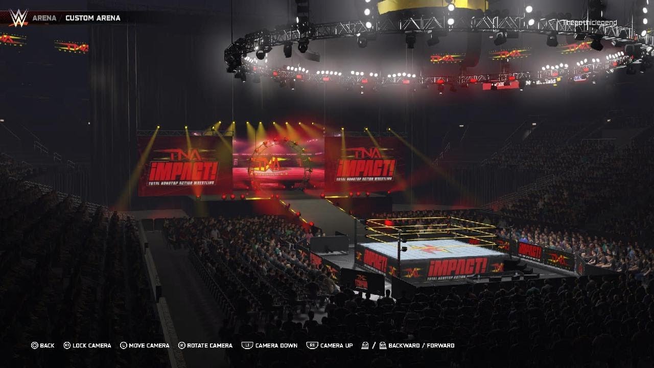 #WWE2K25 - Custom Arena - TNA Impact Arena '25 - YouTube