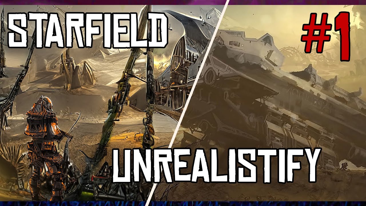 Starfield #1 Unrealistify photoshop manipulation made NFT - YouTube