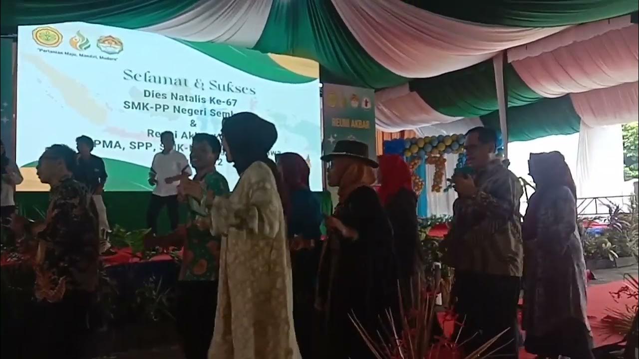 Dies Natalis Ke -67 SMK PP Sembawa Reuni Akbar ke -6 Tahun 2022 performa Alumni CS Tahun 1986 ...