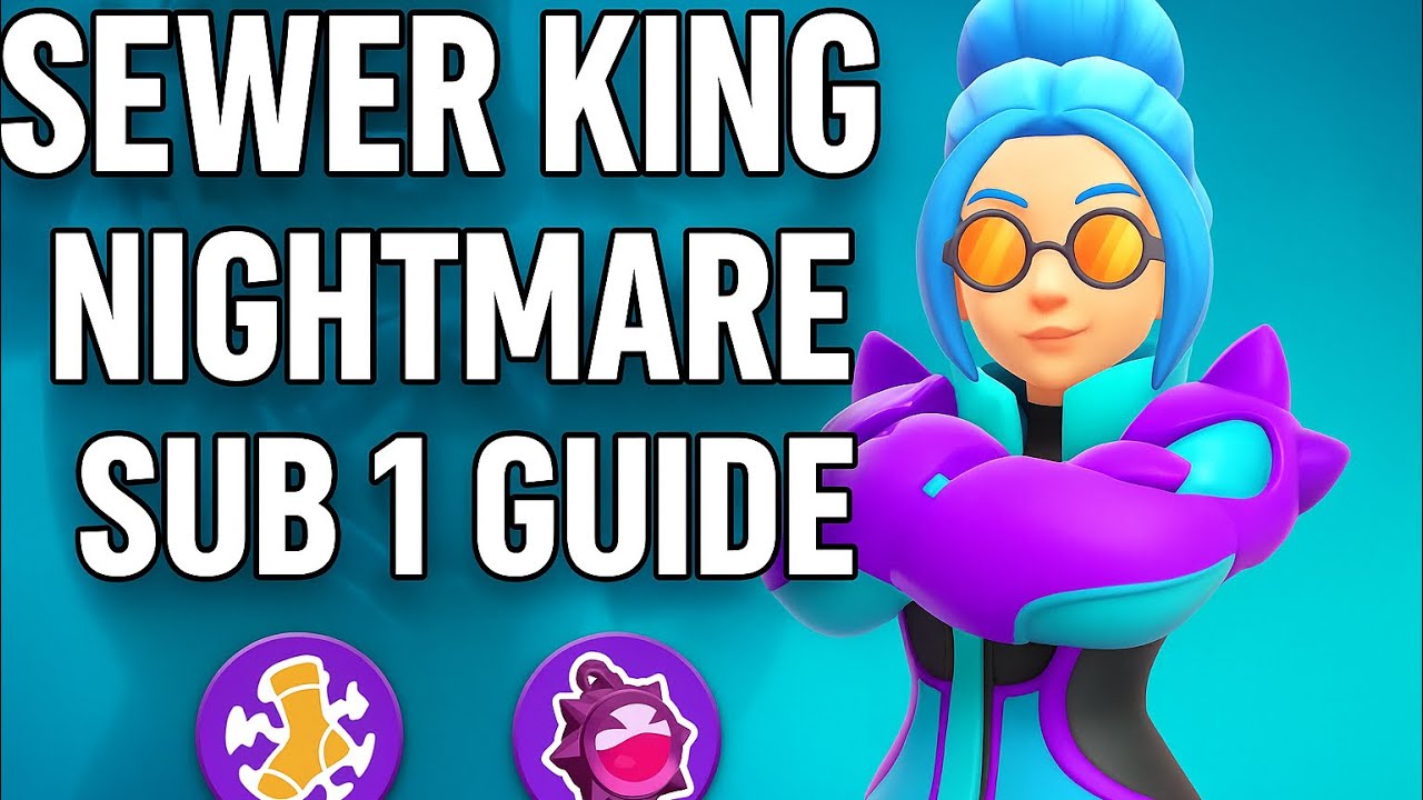 Sewer King Nightmare Sub 1 Minute GUIDE – Moco - YouTube
