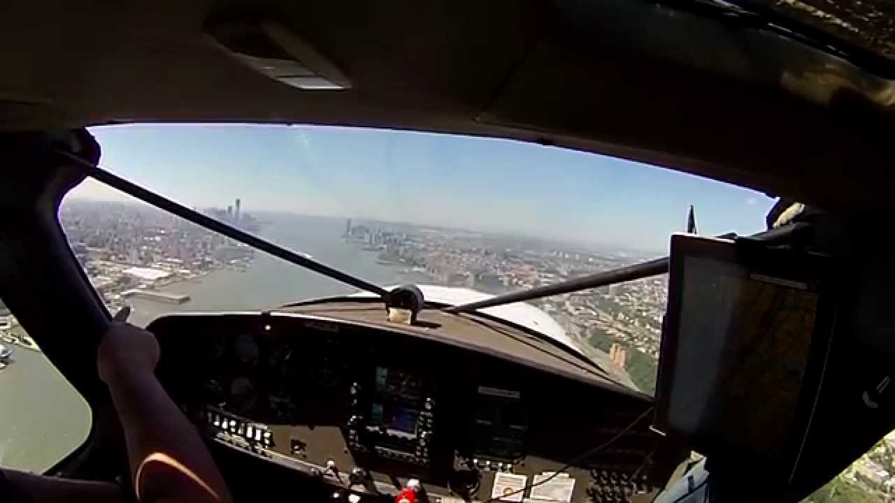 Hudson River Flight (N350MF, Symphony Aircraft, Symphony 160, OMF 160 ...