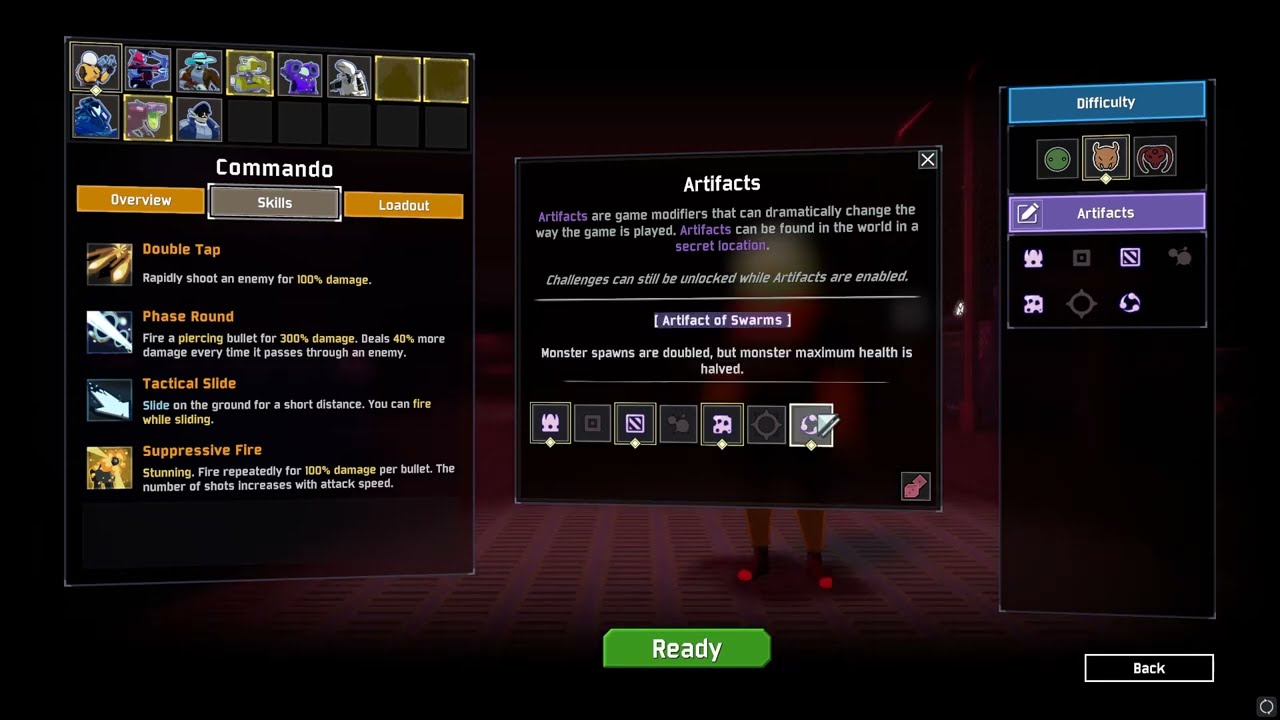 Risk of Rain 2 - The Artifact of Glass Experience - YouTube